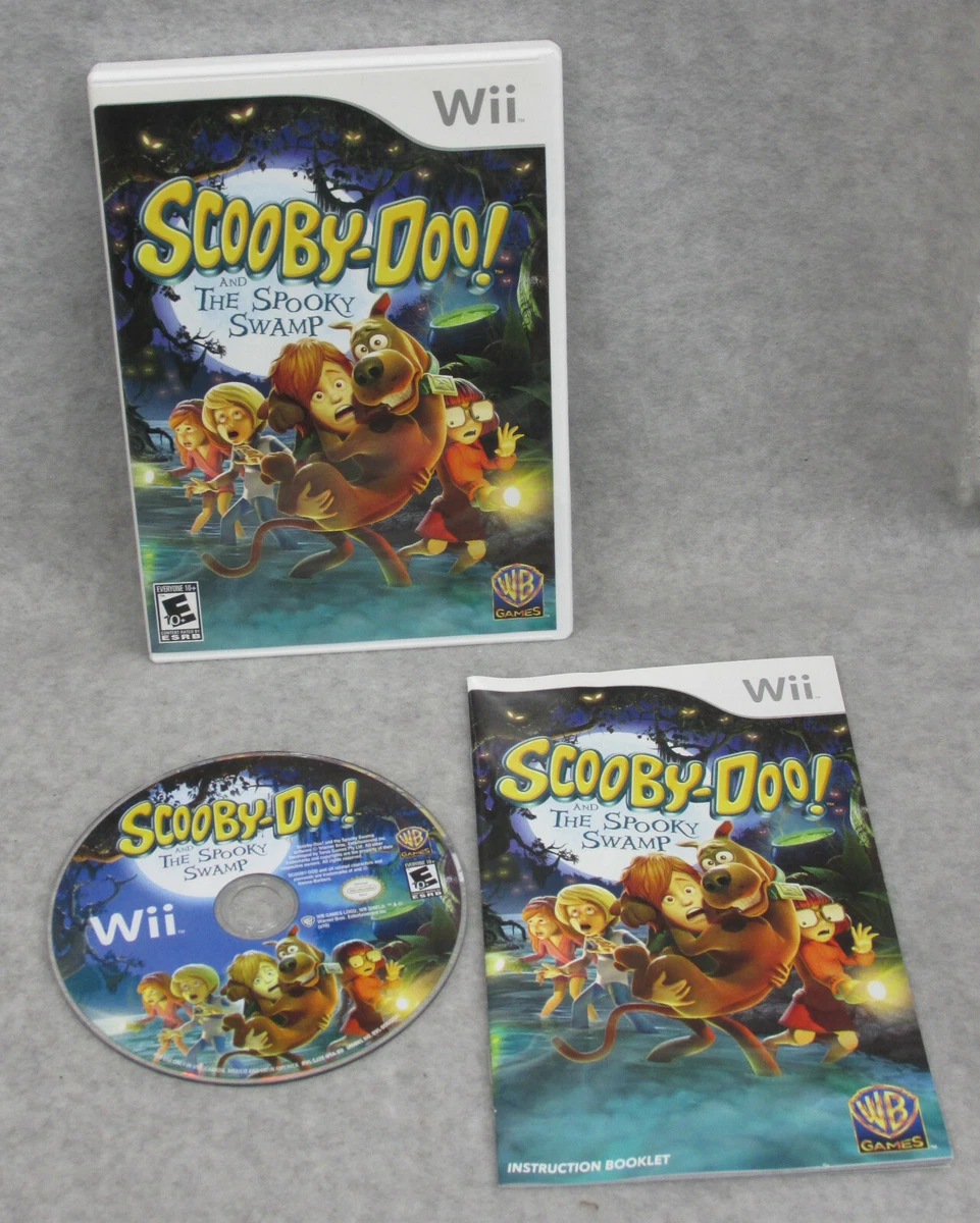 Nintendo Wii Scooby-Doo and the Spooky Swamp Complete WB Games Descubra ...