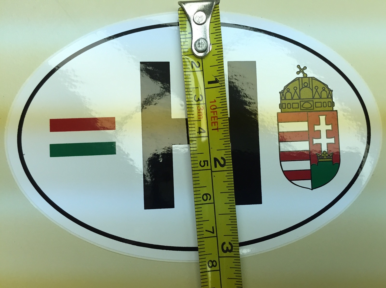 Hungarian bumper sticker , Hungary flag H coat of arms | eBay