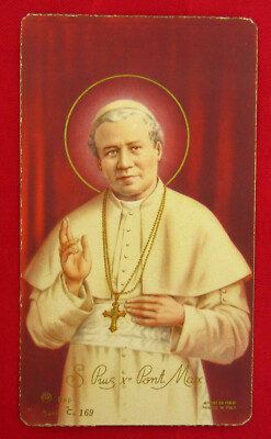 Holy Cards - Pope Pius X