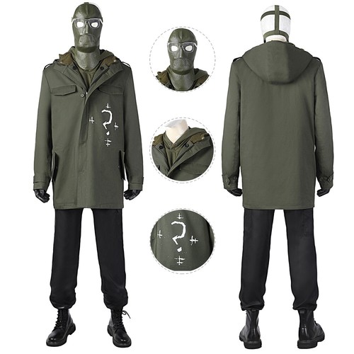 The Batman 2022 Riddler Costume Cosplay Suit Mask | eBay