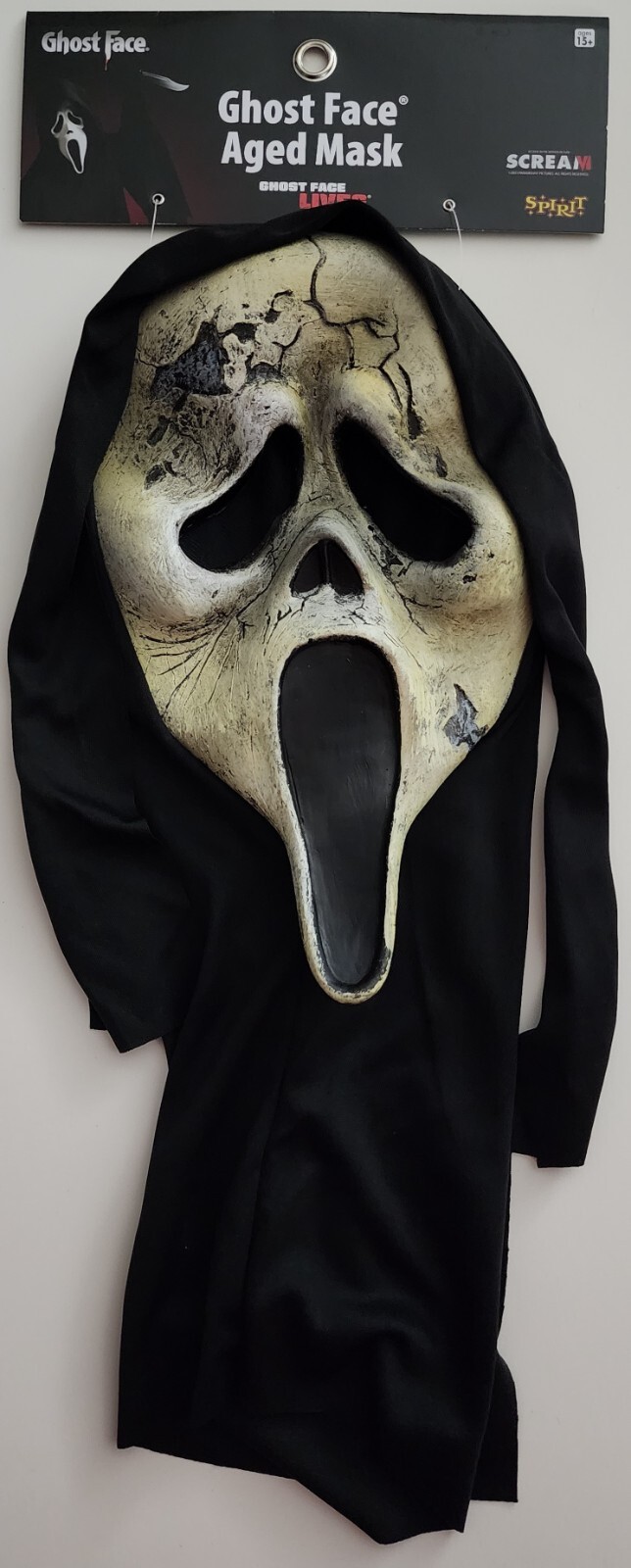 NEW GHOST FACE AGED MASK SCREAM VI HALLOWEEN MASK FREE USA SHIPPING ...