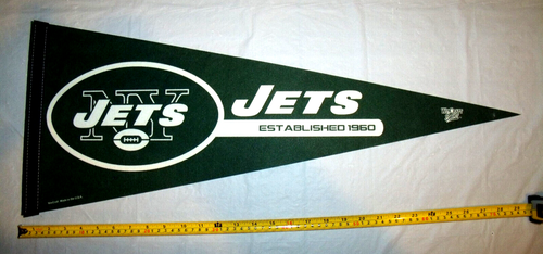 New York Jets Early 2000s Original Full Size Pennant WinCraft Sports ...
