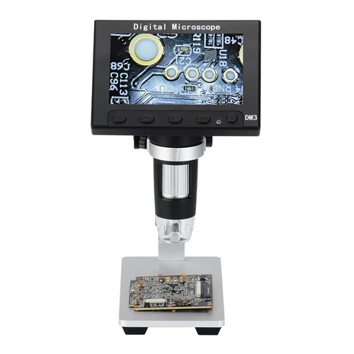 Portable Electronic Video Microscope Soldering Reading with 4.3" HD ...
