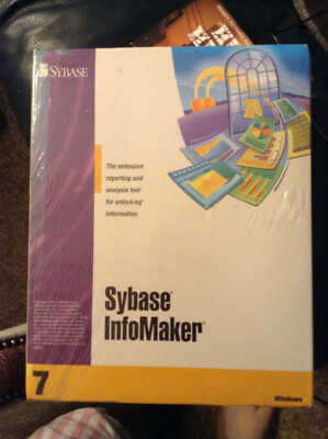 Sybase InfoMaker 7 factory sealed | eBay