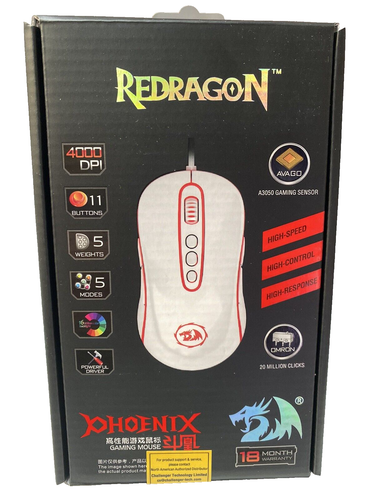 Redragon Phoenix gaming mouse New in box | eBay