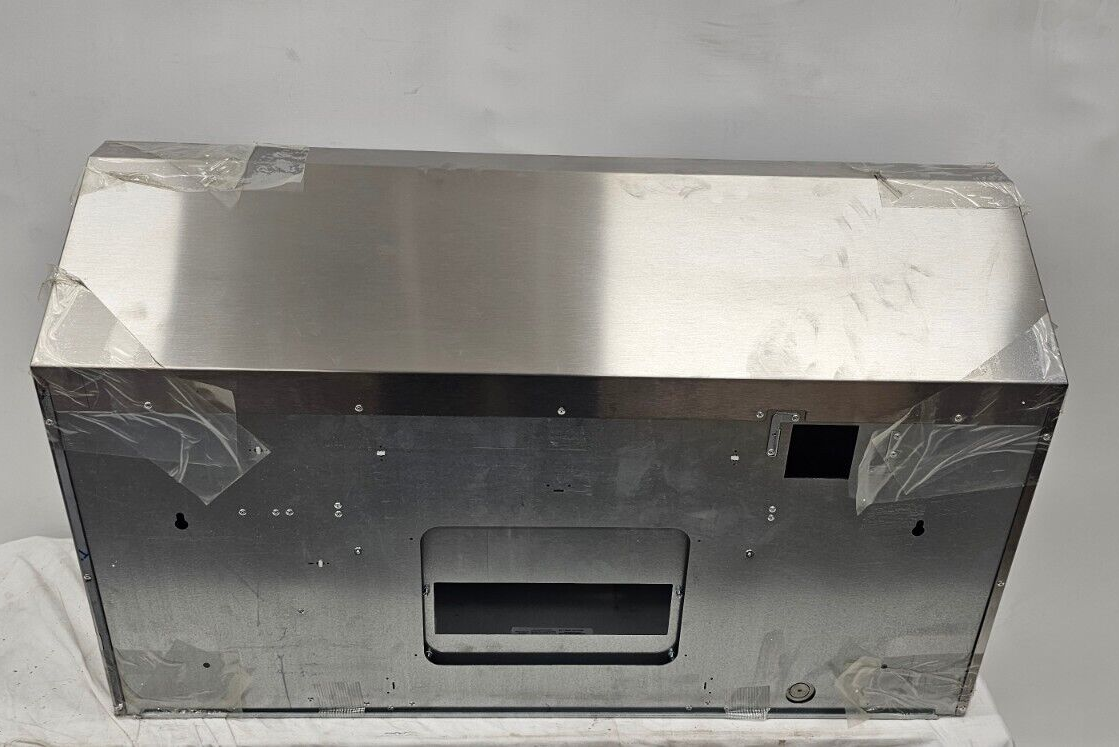 NEW GE Profile UVW8364SPSS 36" 600 CFM Designer Wall Mount Range Hood ...