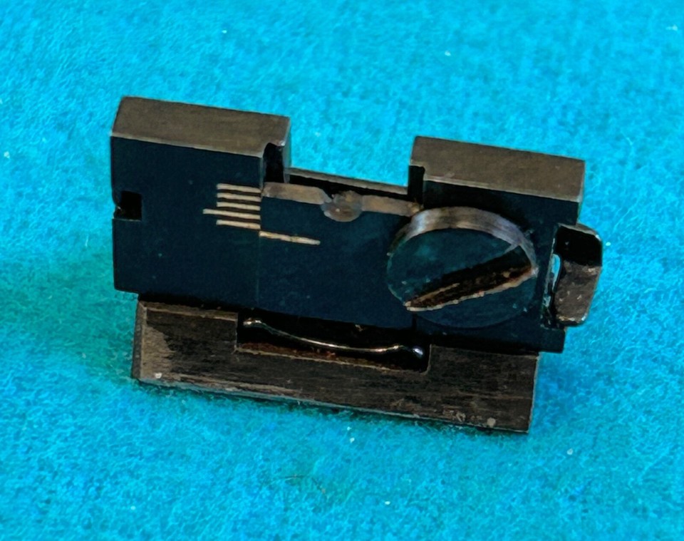 Vintage Sight, Unusual Lyman Type Folding Rear Barrel Sight, Lever ...