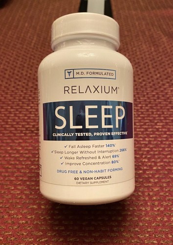RELAXIUM SLEEP 60 Capsules - Brand New & Sealed 5/2025 | eBay