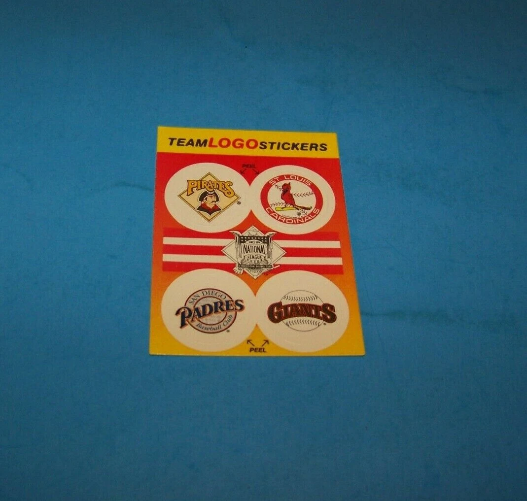 Fleer Team Logo Stickers