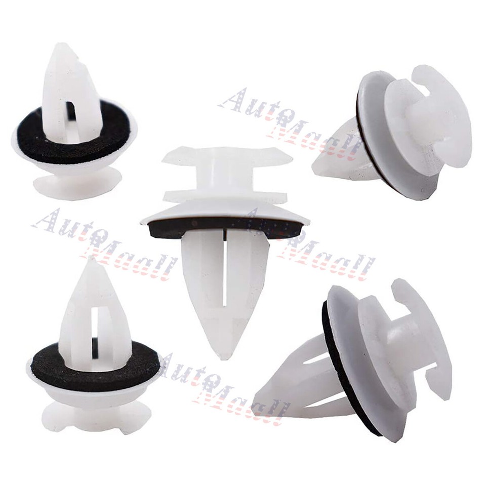 100pcs Door Trim Panel Clips W/Seal Ring For BMW E30 E34 E36 E38 E46 X5 ...