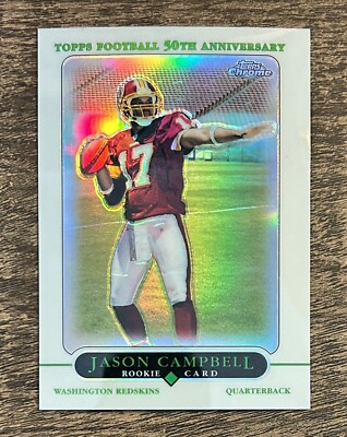 2005 Topps Chrome Refractor Jason Campbell #171 Rookie RC | eBay
