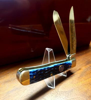 Case XX Masonic Trapper Knife Blue Bone Freemason In Search Of More ...