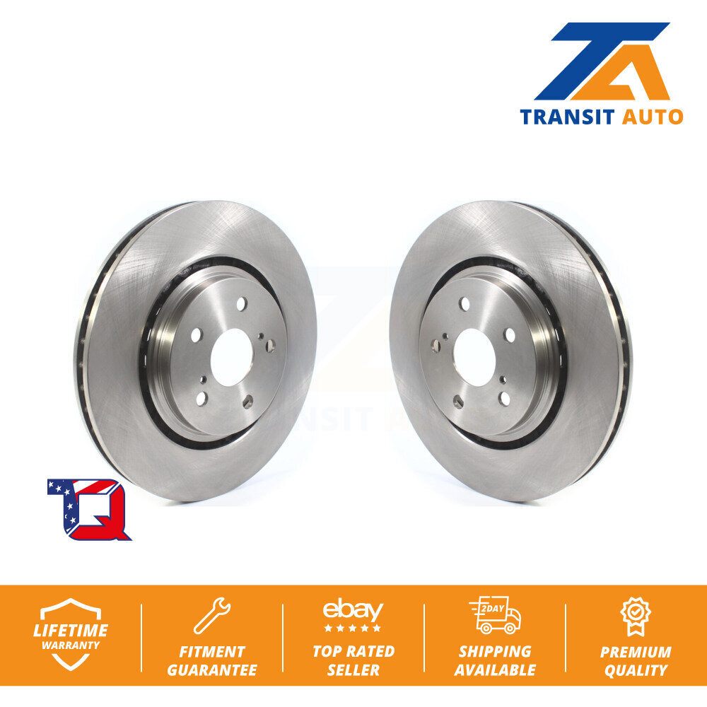 Front Brake Rotor Pair For Lexus RX350 RX450h Toyota RX350L Camry ...