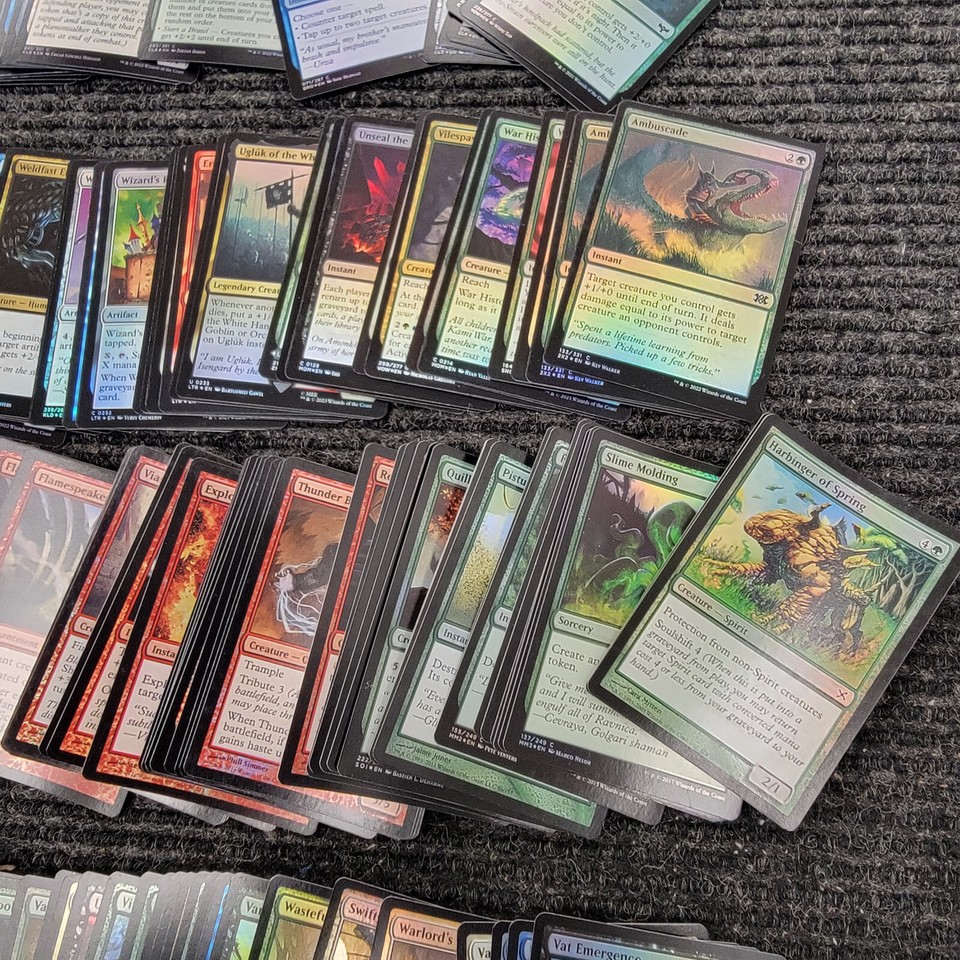 100 Foil Magic Cards! FOIL Collection Lot! Foils only! Magic MTG FTG | eBay