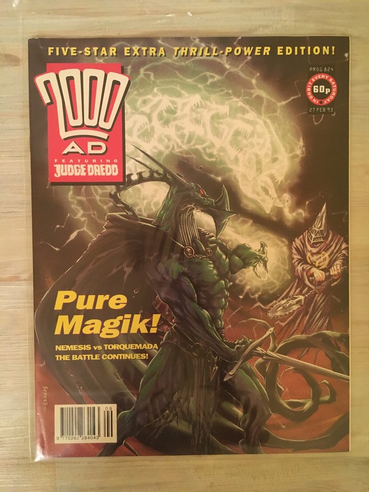 2000 AD comic issues 820 821 822 823 824 825 826 827 828 829 Dredd ...
