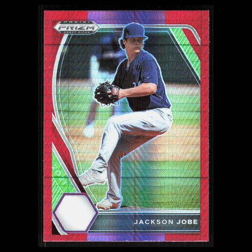 Jackson Jobe Rookie #PDP3 2021 Panini Prizm Deaft Picks Red Detroit ...