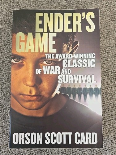 Enders Game By Orson Scott Card UK Paperback Edition Orbit Books Sci FI ...