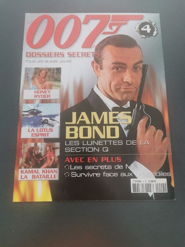 007 Dossiers Secrets James Bond Numéro 4, 24 Pages | eBay