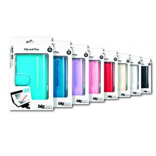 Nintendo DSi & DS Lite Flip Play Protection Case Red + Stylus Folio 5 ...