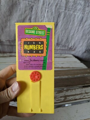 Vtg Fisher Price Movie Viewer Movie Sesame Street Numbers Cartridge ...