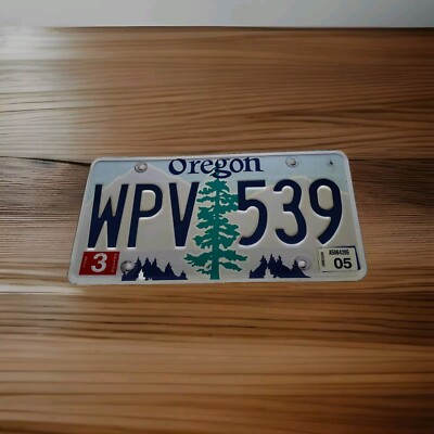 Oregon License Plate WPV🌲539 Mancave Pub Garage Bar Decor Crafting ...