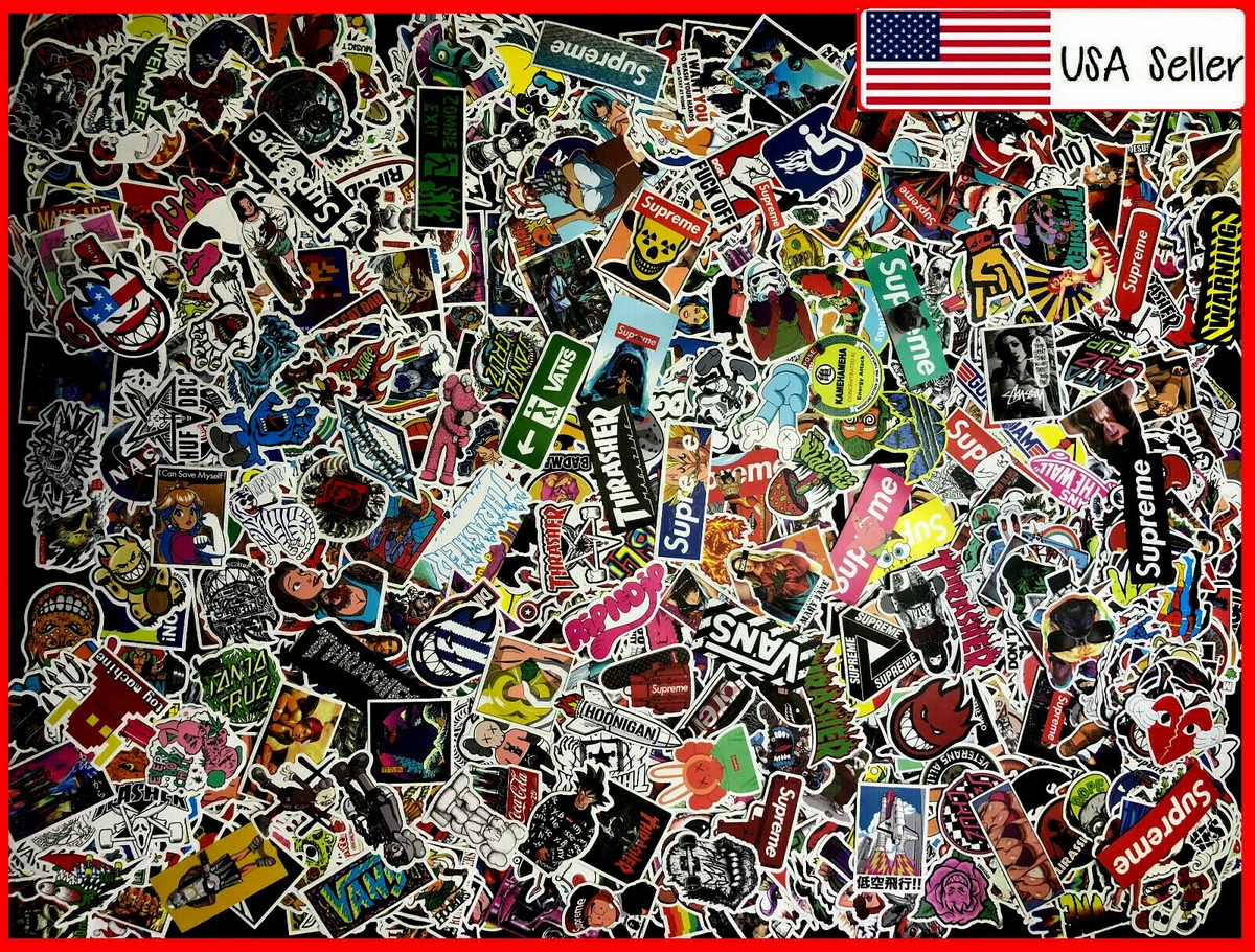 Skate Sticker Bomb Wallpaper