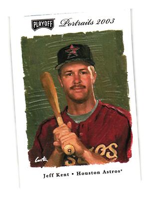 2003 Playoff Portraits #83 Jeff Kent Houston Astros | eBay