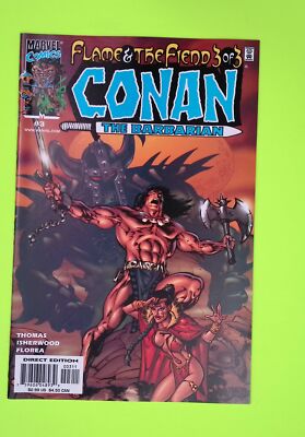 Conan Flame and The Fiend #3 2000 Marvel Comics 8.0 Comic Book K24-48 ...