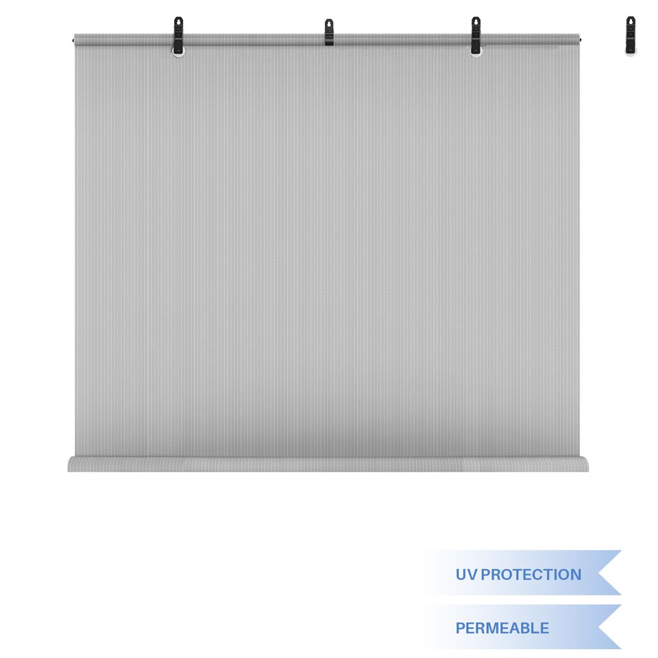 Roller up Shade Roller Shade Light Filtering Gazebo Porch Garden ...