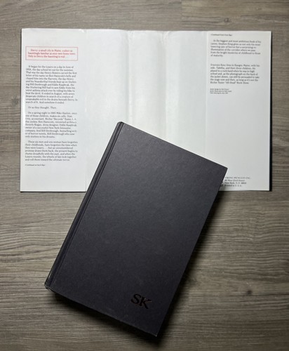 It by Stephen King (1986, Hardcover) for sale online | eBay