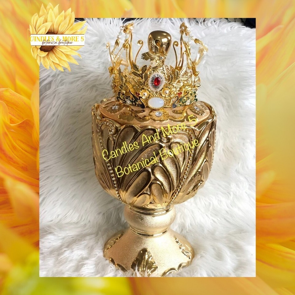Oshun Crown Tiara Corona Santeria Osha IFA Orisha Religion Altar Ochun ...