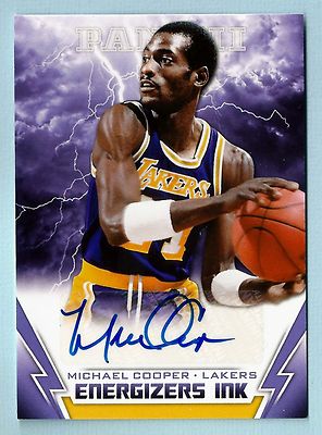 MICHAEL COOPER 2013/14 PANINI BASKETBALL ENEGIZERS AUTOGRAPH AUTO ...