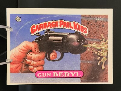 1987 Garbage Pail Kids (GPK) Card Gun Beryl #360b EX | eBay