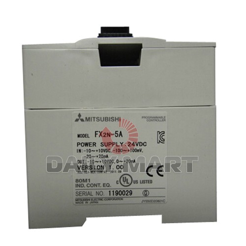 Mitsubishi Melsec PLC FX2N-5A FX2N5A Analog Expansion New In Box Free ...