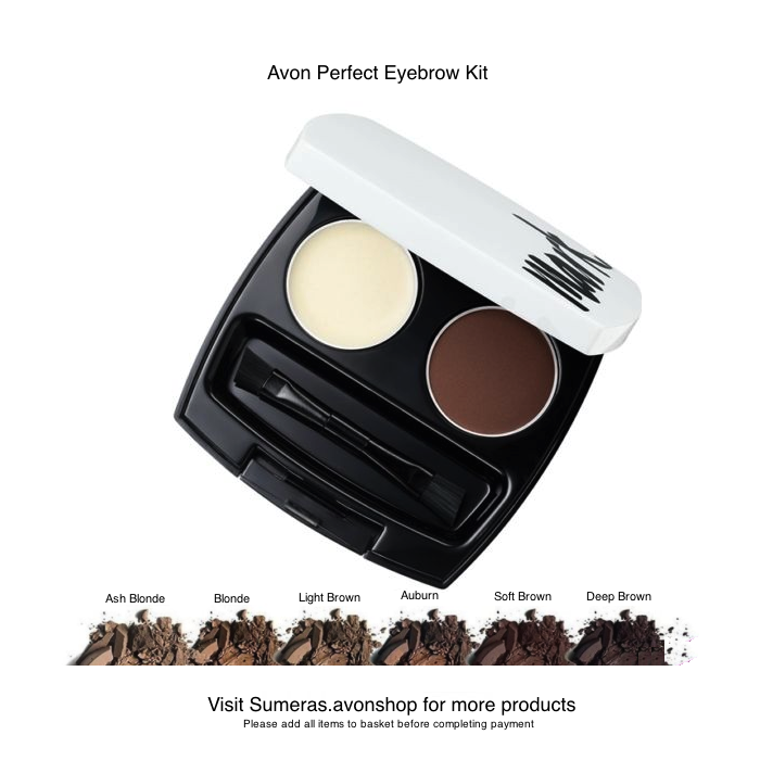 Avon Perfect Eyebrow Kit Last few left discontinued New Old Stock Free ...