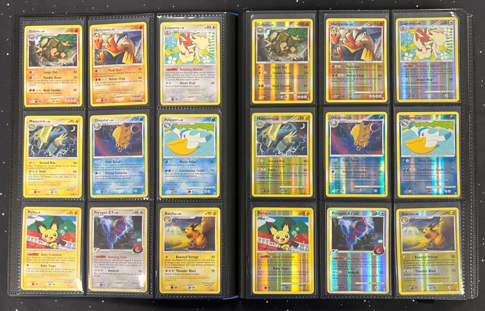 Pokemon TCG Platinum Arceus 204 Card Master Set w/ Foils, Lv. X's, etc ...