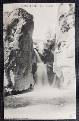 CPA 06 timbrée Ligne du Sud France, le Saut du Loup | eBay
