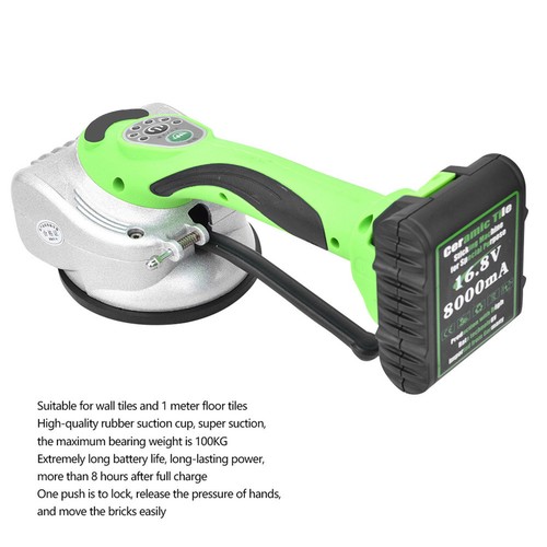 Tile Vibrator 16.8V Portable Floor Plaster Laying Machine Leveling Tool ...