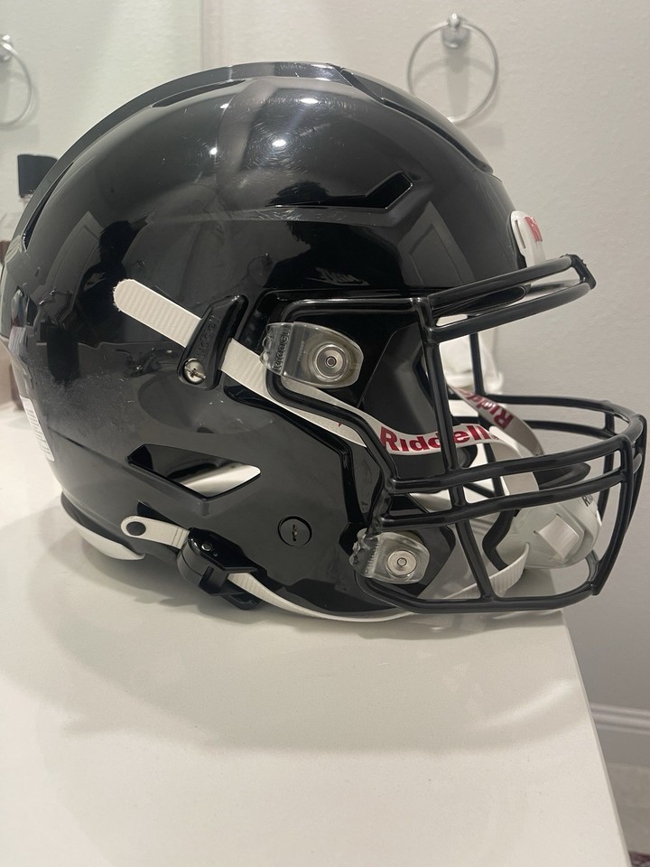 Black Riddell Speedflex Football Helmet Adult XL | eBay