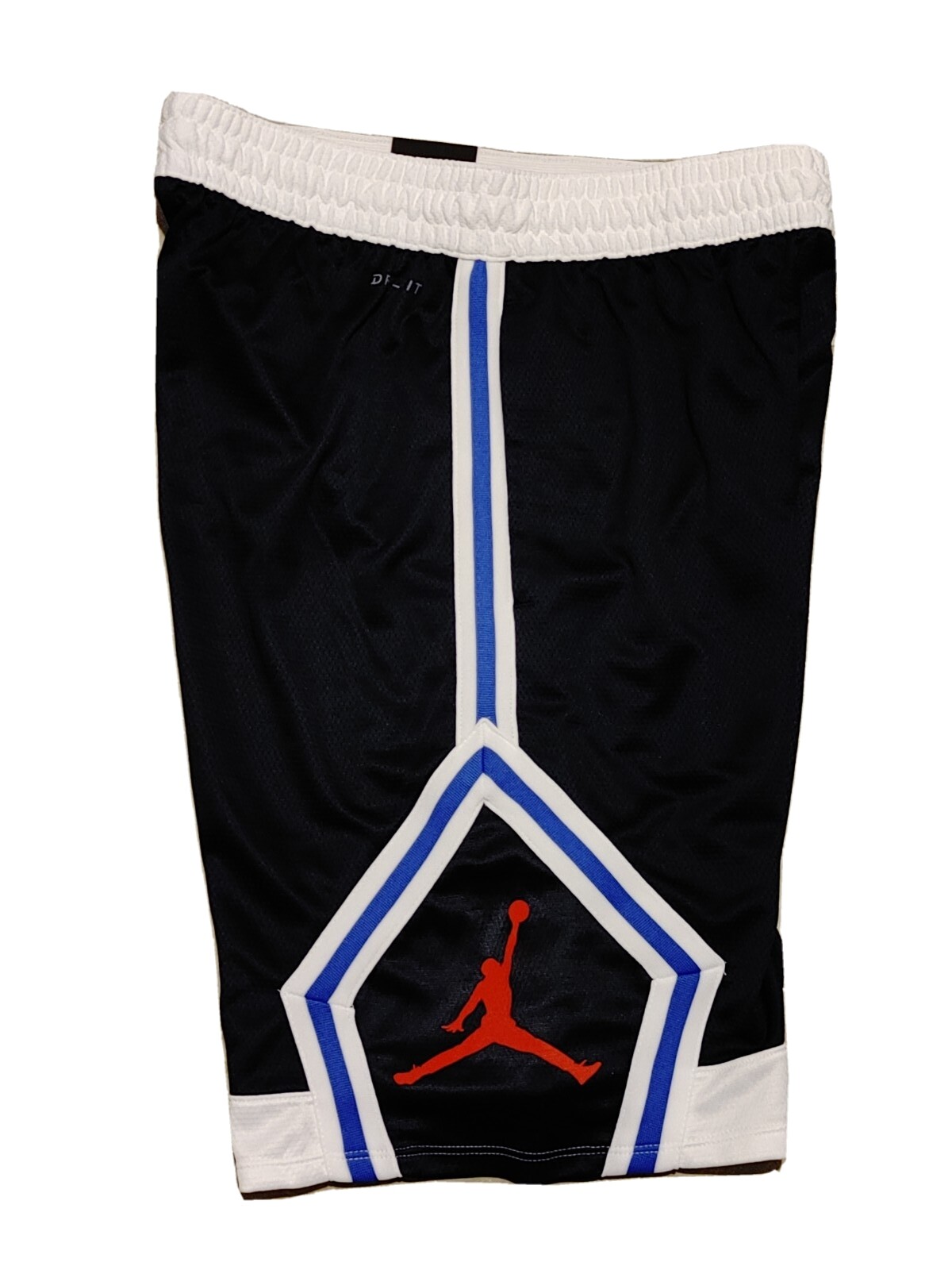 Nike Jordan Rise Diamond Dri-Fit Basketball Shorts Blue/White/Red Men's ...
