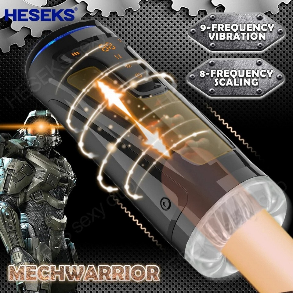 Male Masturbaters Automatic Sucking Telescopic Cup Oral Men Sex Toy ...