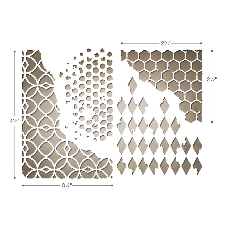 New Tim Holtz "MIXED MEDIA #1" Sizzix Thinlits Cutting Dies- 4 Dies MSRP $25 | eBay