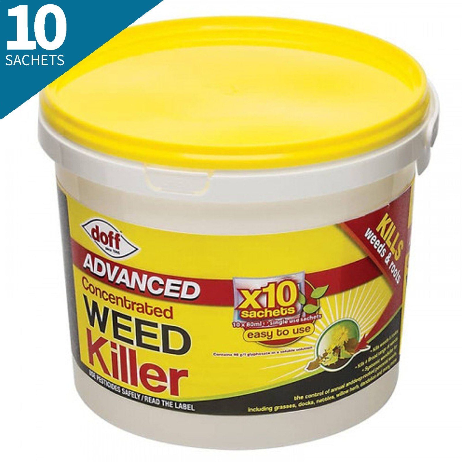 DOFF EXTRA STRONG WEEDKILLER ADVANCED CONCENTRATED WEED ROOTS KILLER ...