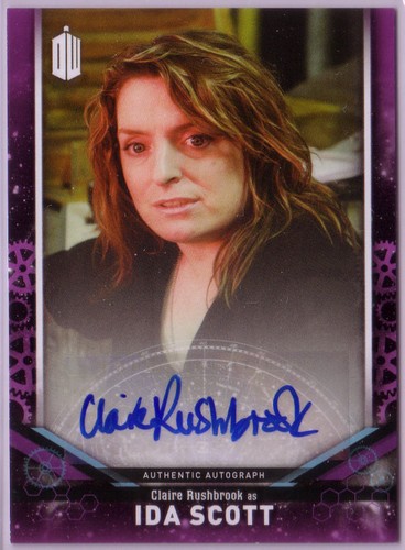 2018 Topps Doctor Who Signature Series AUTO - Claire Rushbrook as Ida ...