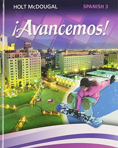 Â¡Avancemos!: Student Edition Level 3 2013 (Spanish Edition) by HOLT ...