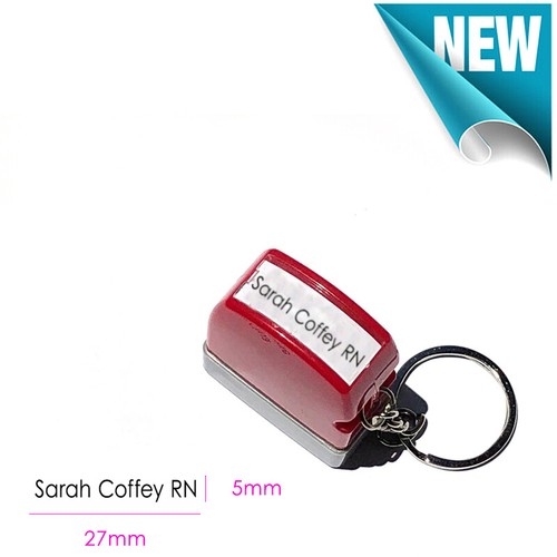 Custom name signature Flash Stamp self inking Registered Nurse RN EN ...