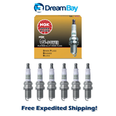 NGK Spark Plug Set 6PCS for G-Power Platinum 7092 BKR6EGP | eBay
