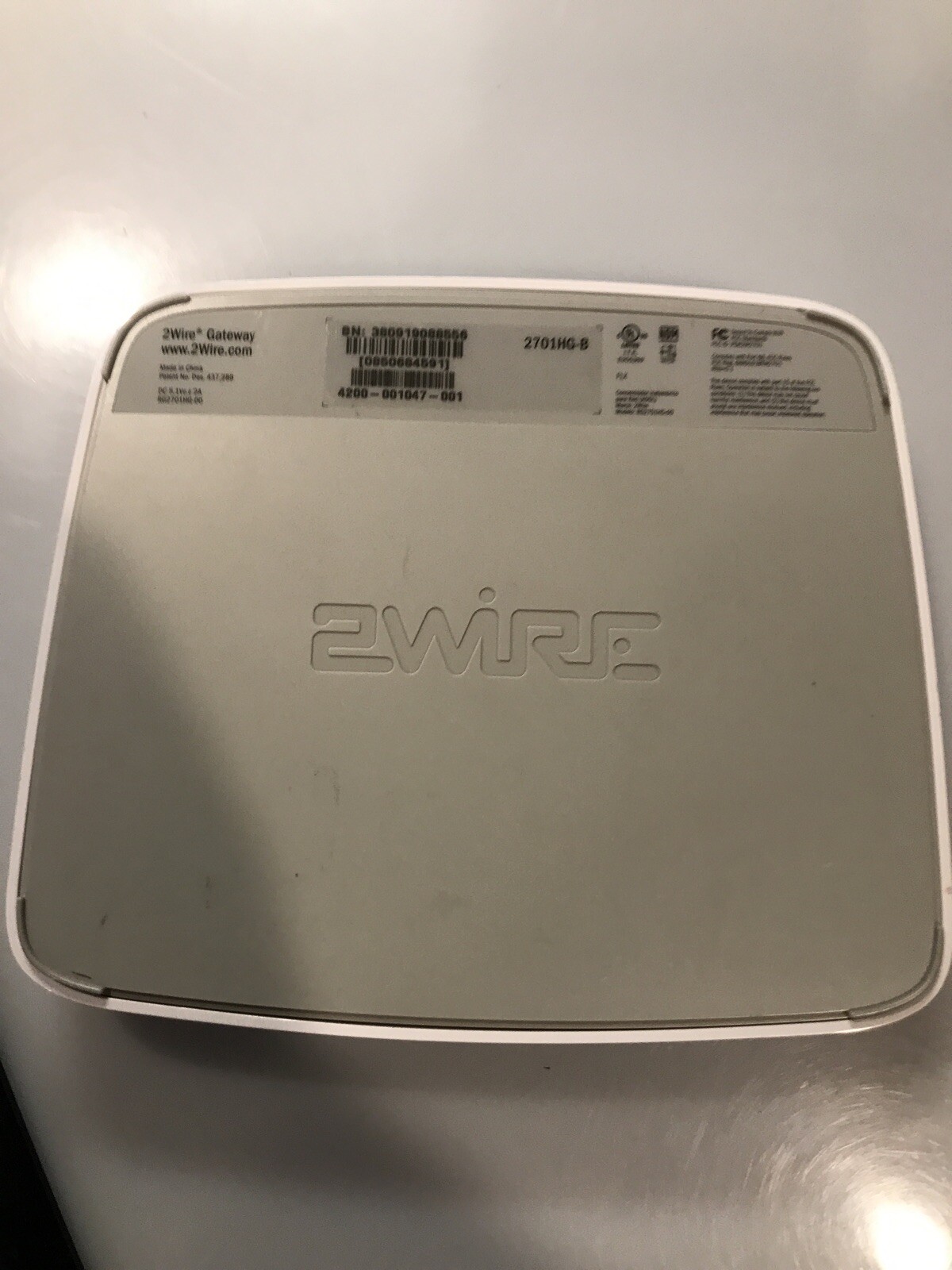 AT&T 2WIRE 2701HG B WIRELESS ROUTER MODEM ONLY | eBay