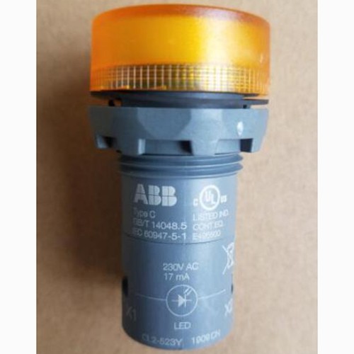 Brand New ABB CL2-523Y Yellow LED Signal Indicator 220/230VAC#LJ | eBay
