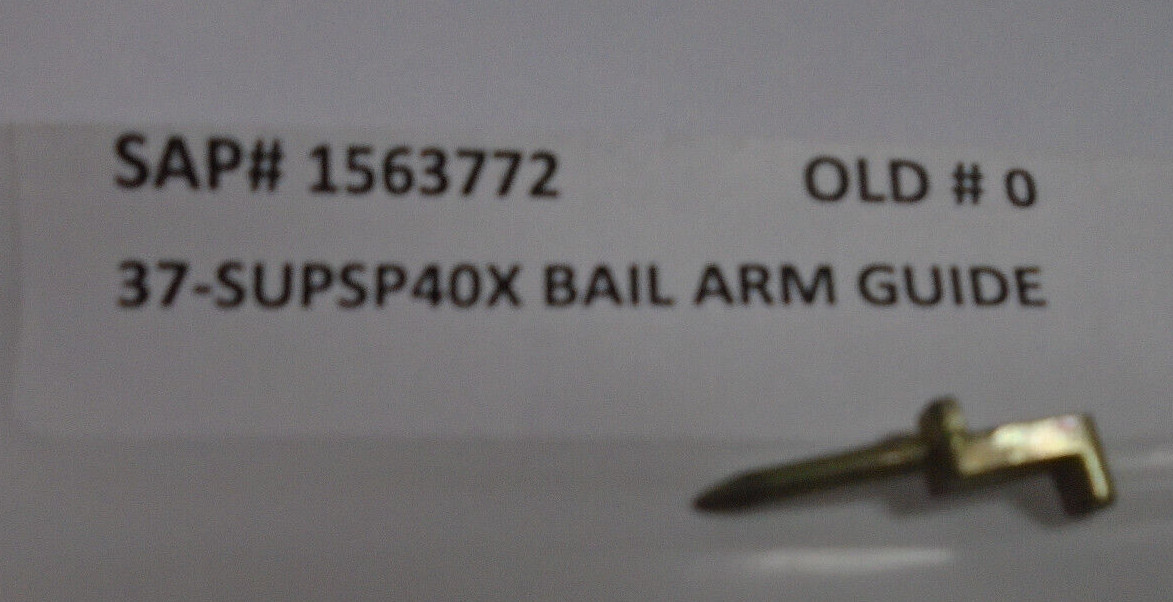 Pflueger reel (new) parts, bail arm GUIDE, 1563772 SEE DESCRTN FOR WHAT ...